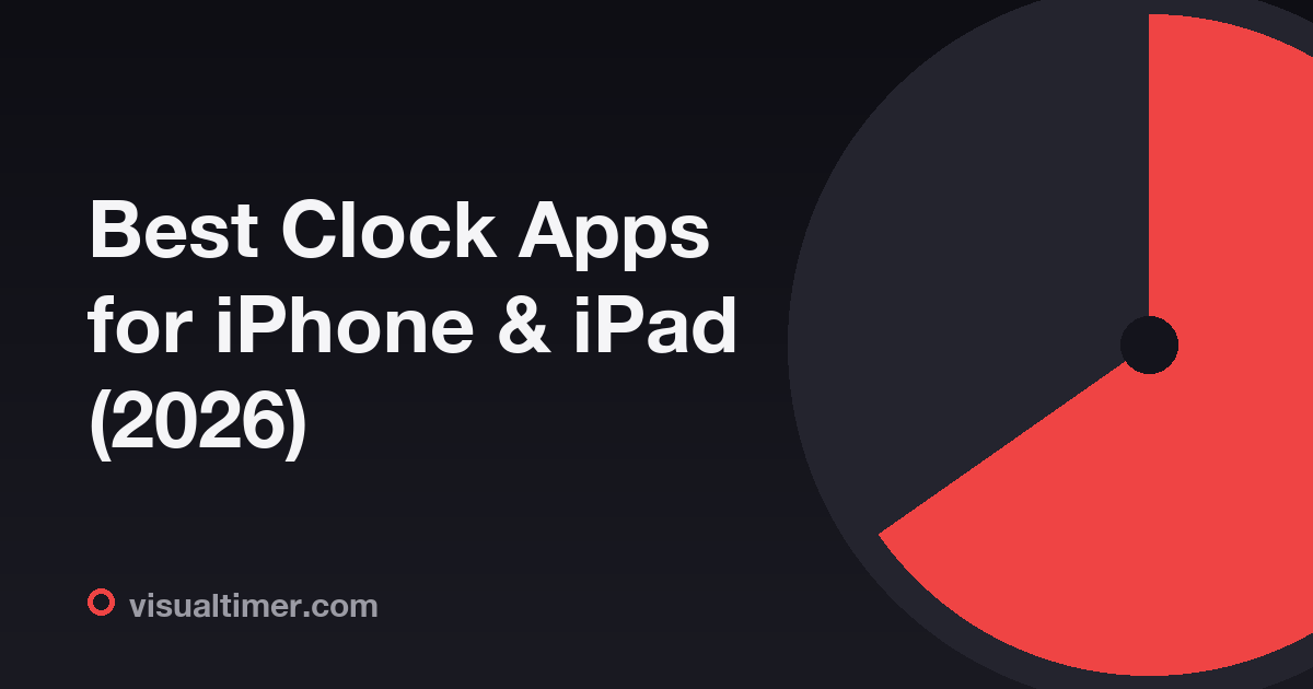 Best Clock Apps for iPhone & iPad (2026) - Desk, Bedside & Beyond