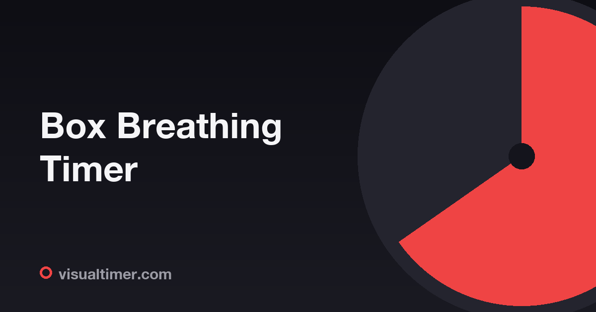 Box Breathing Timer | VisualTimer